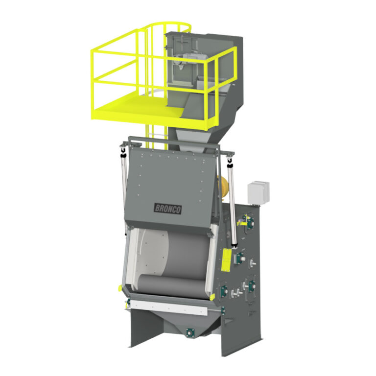 Bronco Tumble Blast Machines - Bronco Blast Cleaning Equipment